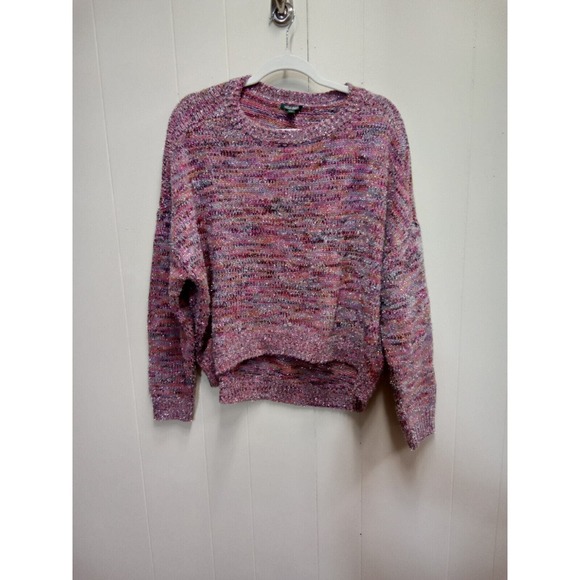 wild fable | Tops | Wild Fable Womens Pinkorange Sparkle Crop Sweater ...